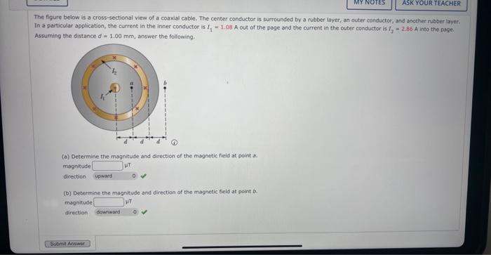 Solved The figure below is a cross-sectional view of a | Chegg.com
