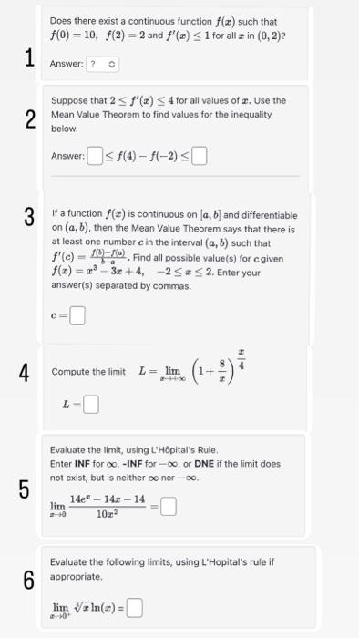 Solved Does there exist a continuous function f(x) such that | Chegg.com