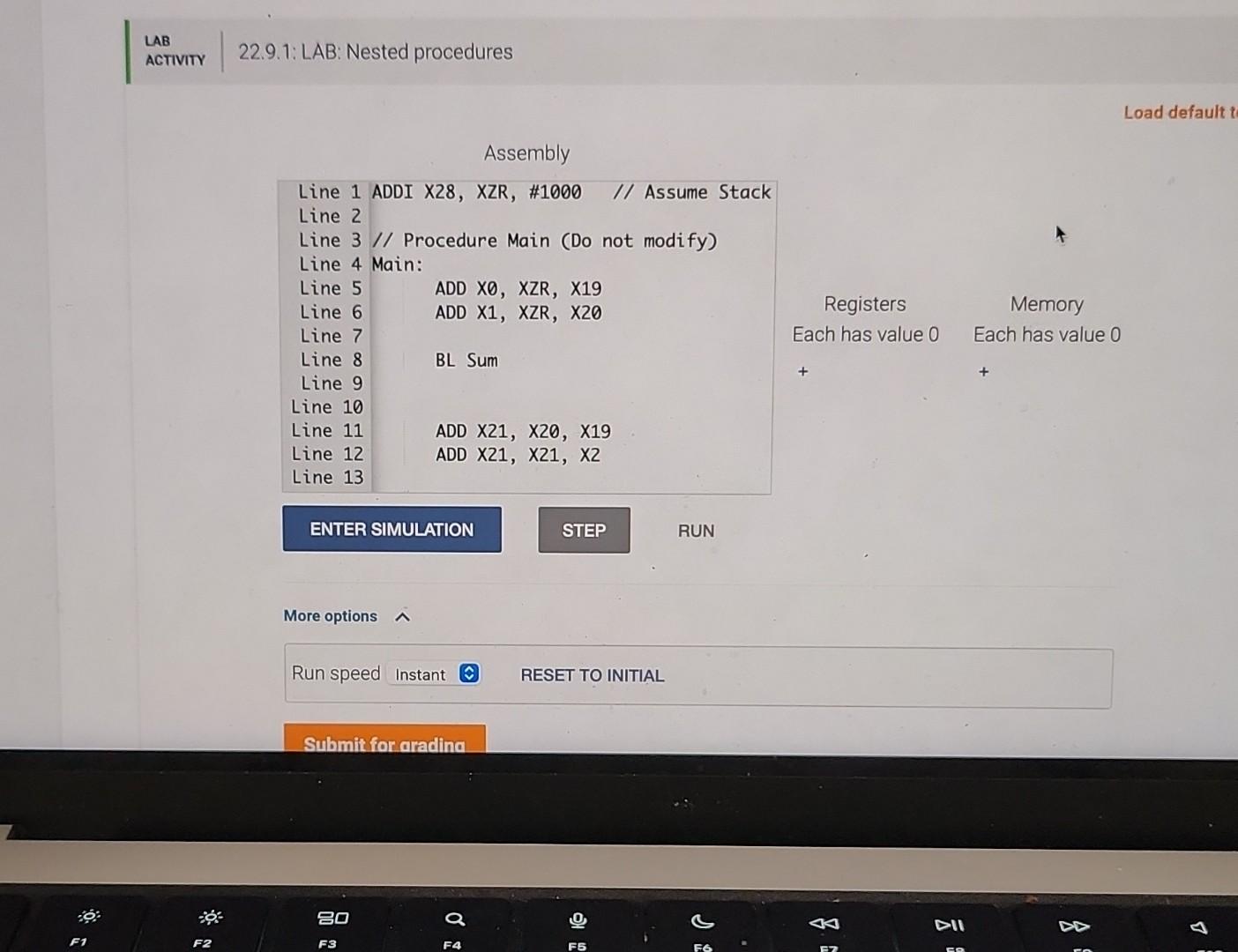 Solved please help me! I am not sure why when I run the code | Chegg.com