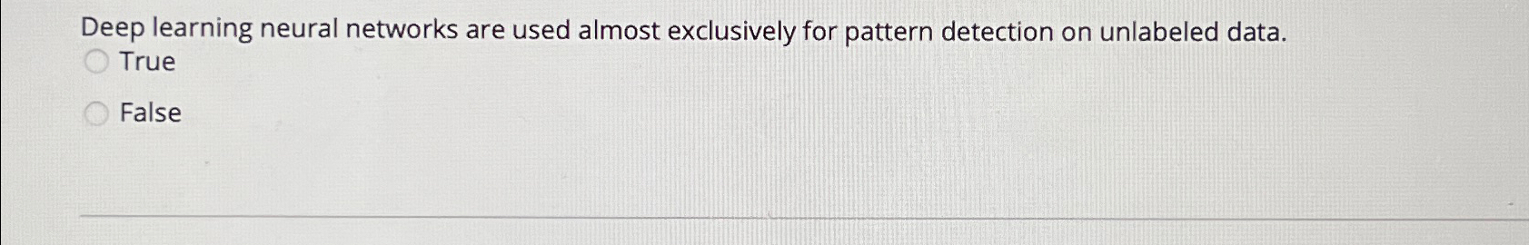 Solved Deep learning neural networks are used almost | Chegg.com