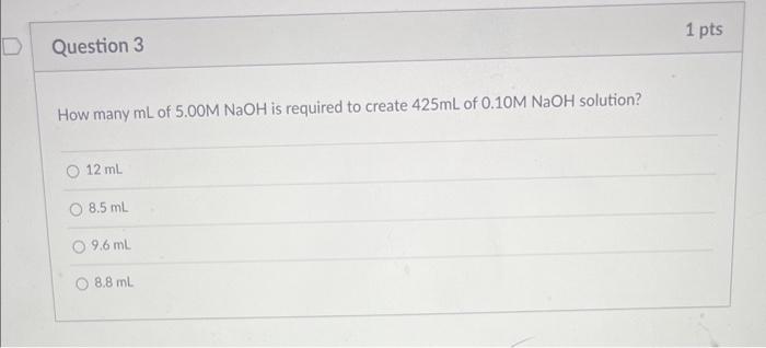 Solved Calculate the molarity of a solution prepared by | Chegg.com