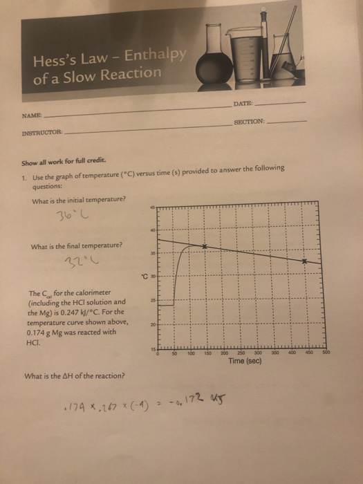 Solved 2. To calibrate your calorimeter, you first put 45 ml | Chegg.com
