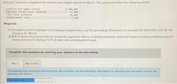 Solved 1. Considering both employee and employer payroll | Chegg.com