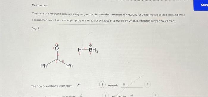 Solved Mechanism Complete the mechanism below using curly | Chegg.com