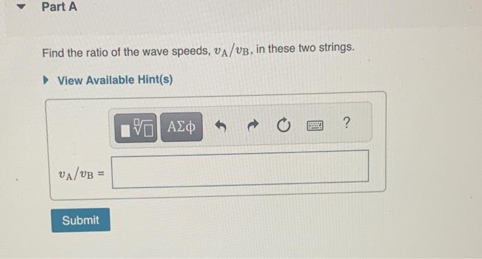 Solved Two steel guitar strings have the same length. String | Chegg.com