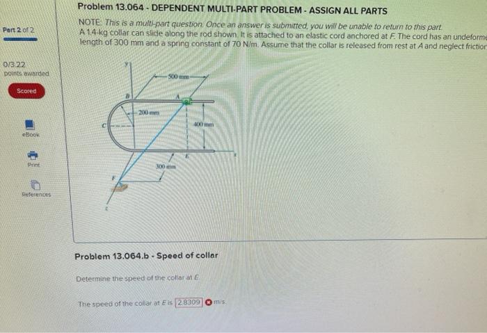 Solved 14 Required information Problem 13.064 - DEPENDENT | Chegg.com