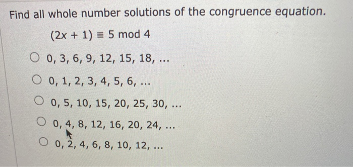 Solved Im supposing that the answer to this prompt is "D" | Chegg.com
