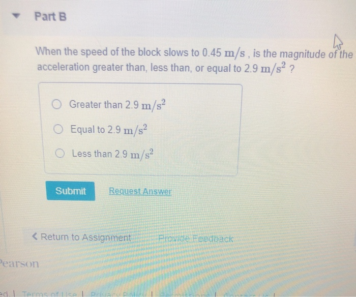 Solved Problem 6.3 A 2.1-kg block slides on a horizontal | Chegg.com