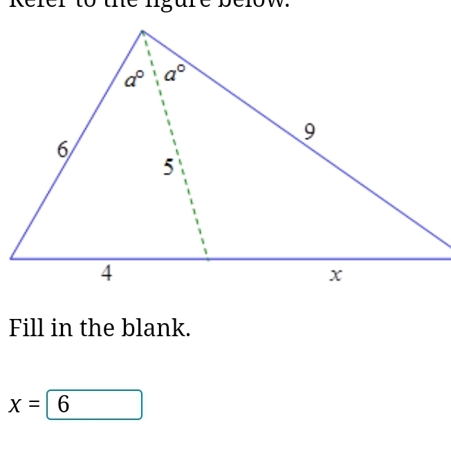 Solved Fill in the blank.x= | Chegg.com