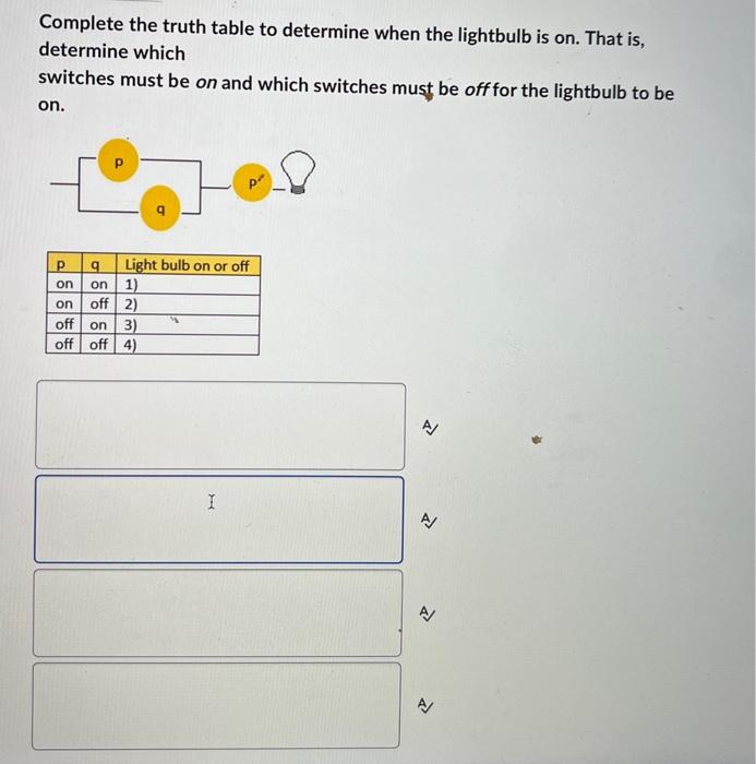 Complete the truth table to determine when the | Chegg.com
