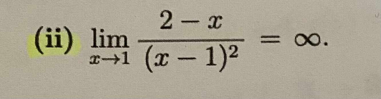 Solved Use the definition to prove this limit. ﻿Please print | Chegg.com