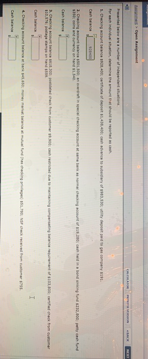 Solved Assionment> Open Assignment CALCULATOR PRINTER | Chegg.com