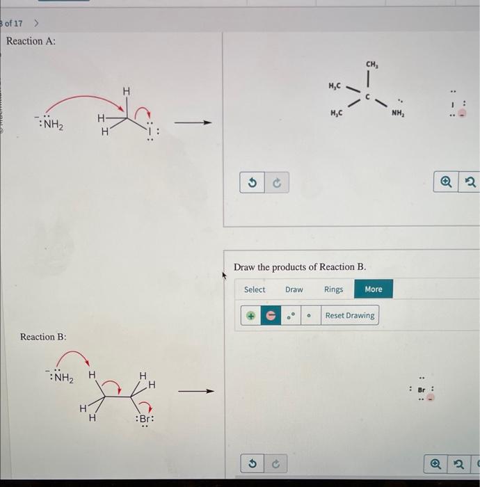 Solved Reaction A: Draw the products of Reaction B. Reaction | Chegg.com