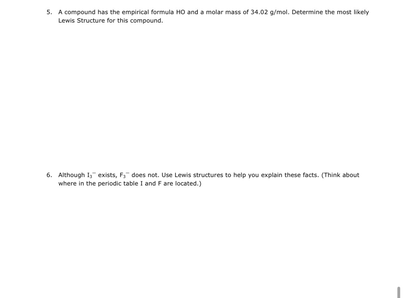 Solved A compound has the empirical formula HO ﻿and a molar | Chegg.com