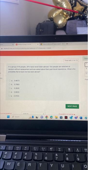 Solved In a grovip of 40 pucpie. 35% have never been acroas | Chegg.com Solved In a grovip of 40 pucpie. 35% have never been acroas | Chegg.com