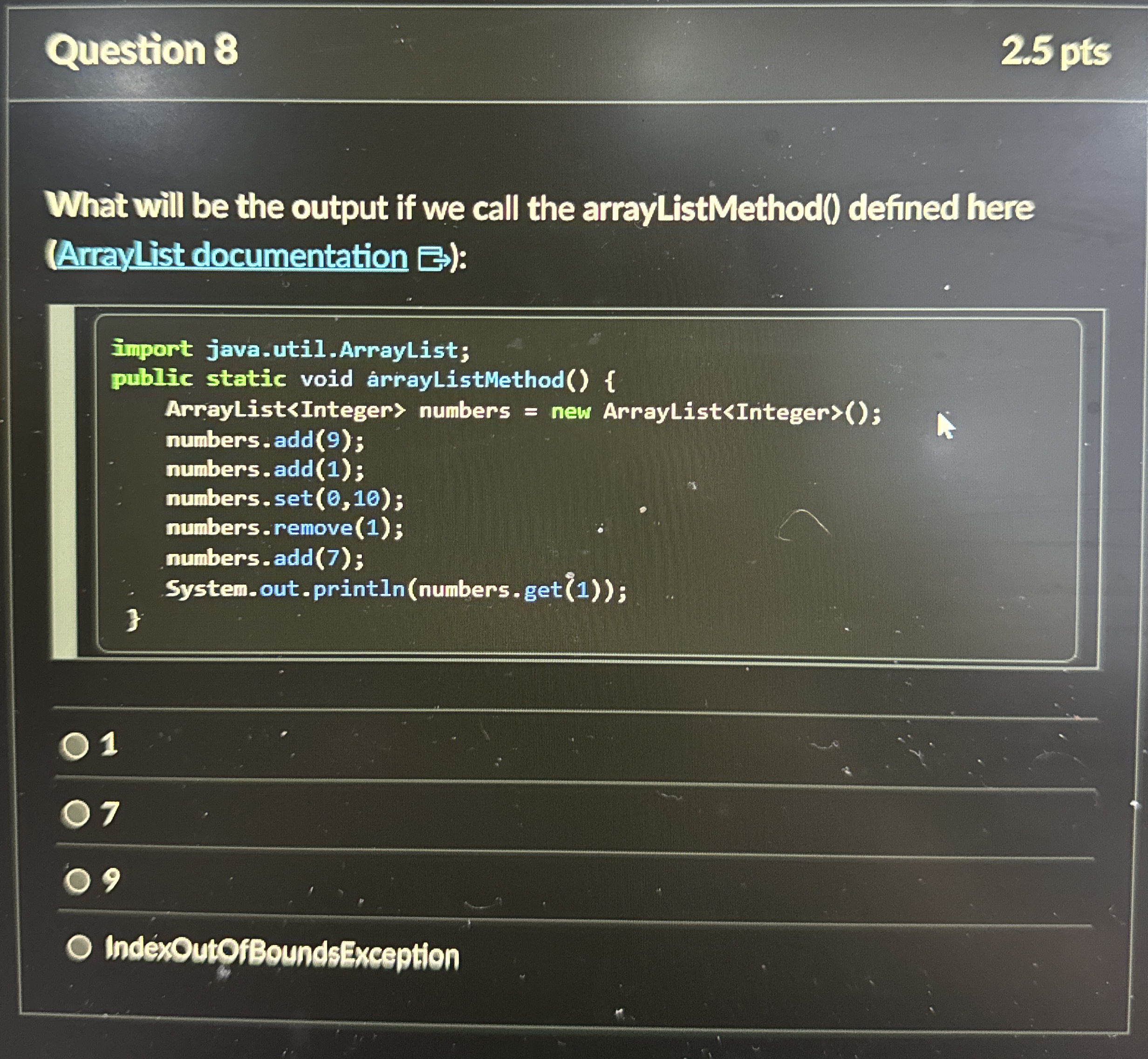 Solved What will be the output if we call the | Chegg.com