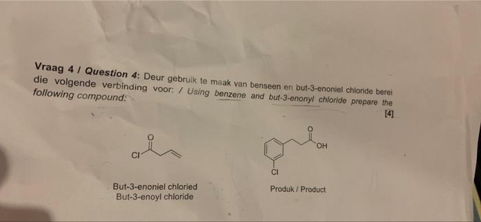 Solved Vraag 4 / Question 4: Deur gebruik te maak van | Chegg.com
