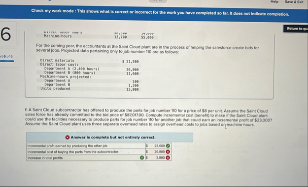 HelpSave 8 ﻿ExitCheck my work mode : This shows what | Chegg.com