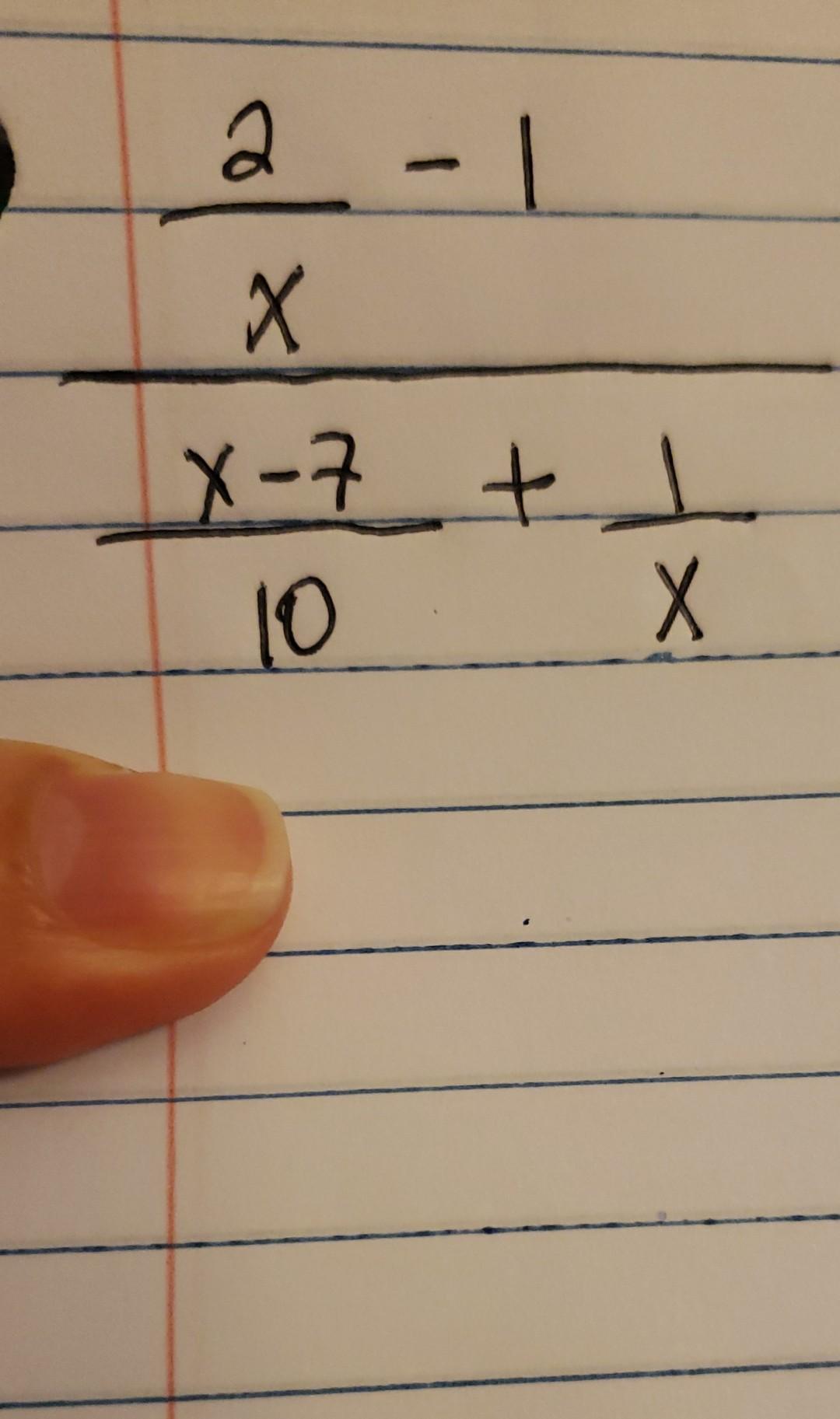 Solved 10x−7+x1x2−1 | Chegg.com