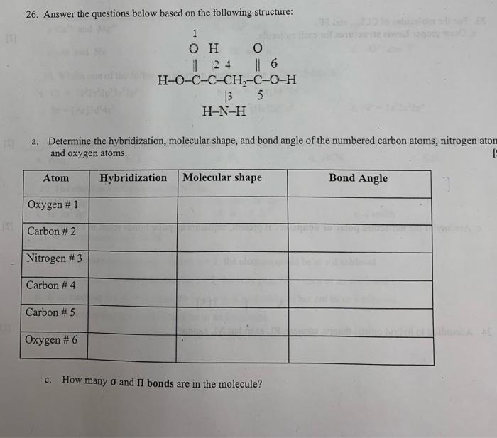 Solved 26. Answer the questions below based on the following | Chegg.com