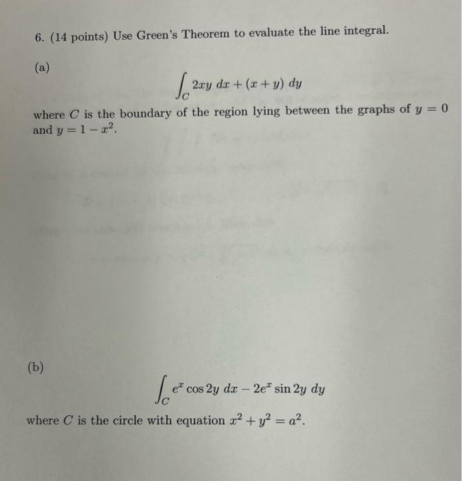 Solved PLEASE ANSWER BOTH 6A AND 6B!! Thank You | Chegg.com