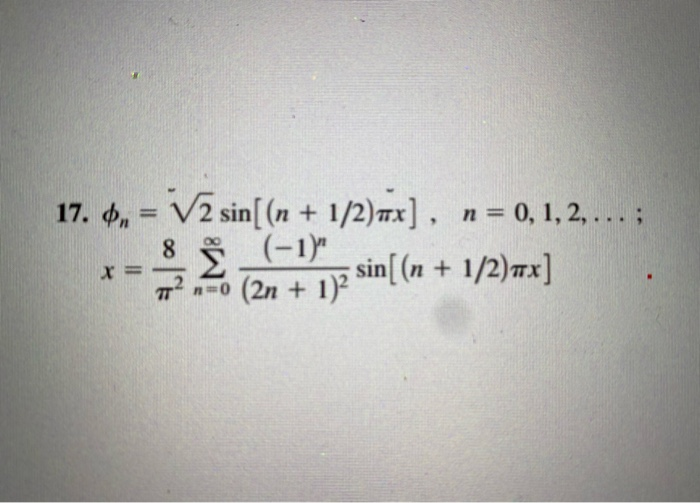 Solved In Problems 17 24 A Determine The Normalized