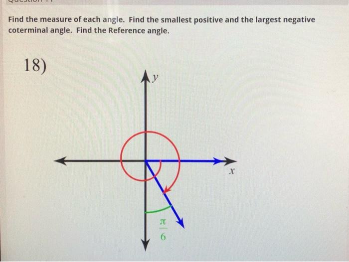 Solved Find the measure of each angle. Find the smallest | Chegg.com