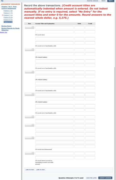 Solved O PRINTER VERSION BACK NEXT ASSIGNMENT RESOURCES | Chegg.com