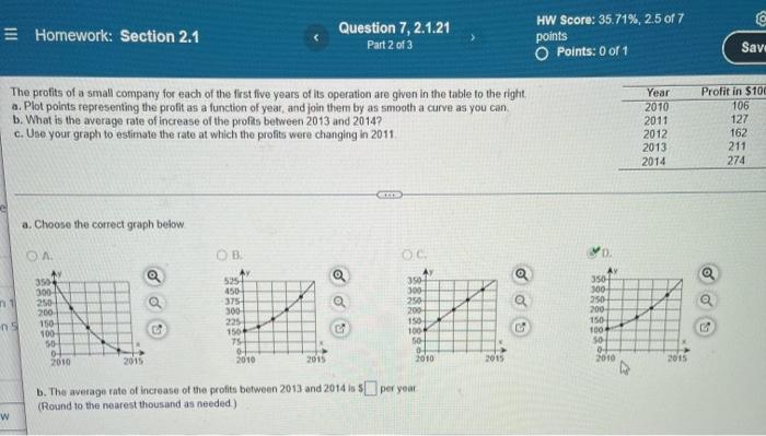Solved Ou Ed Fore Homework Section 2 1 Question 4 2 1 11