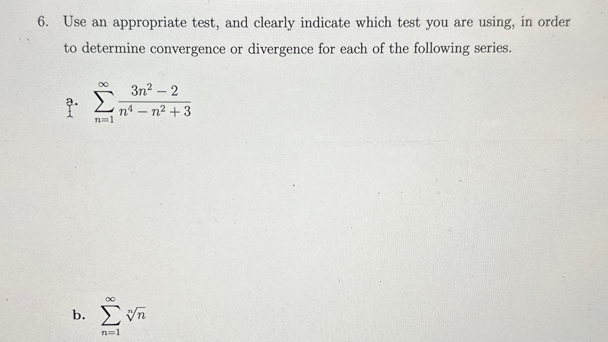 Solved Use an appropriate test, and clearly indicate which | Chegg.com