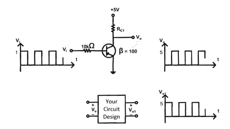 Solved 2.1. ﻿Find the value of Rc1 ﻿of the BJT Switching | Chegg.com