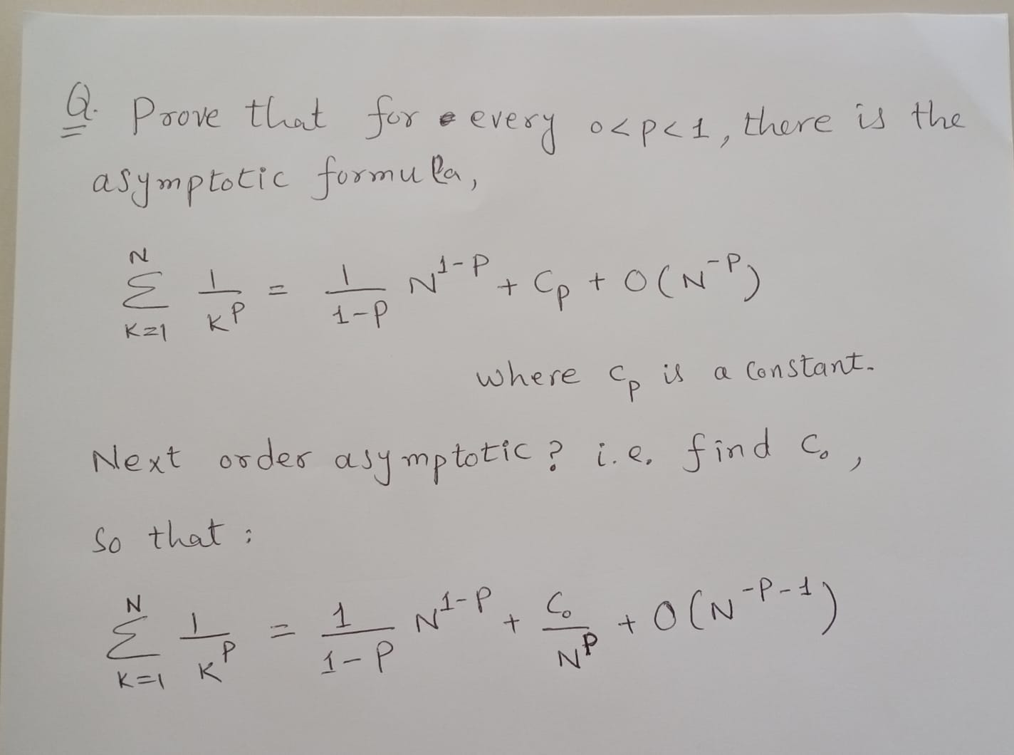 Solved Please provide a comprehensive hand written solution | Chegg.com