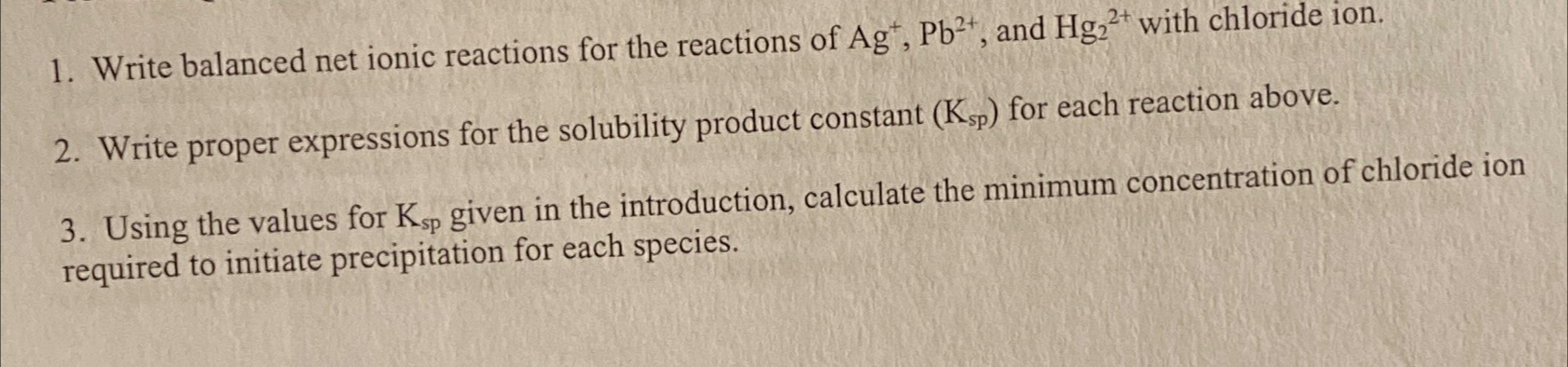 Solved Write balanced net ionic reactions for the reactions | Chegg.com