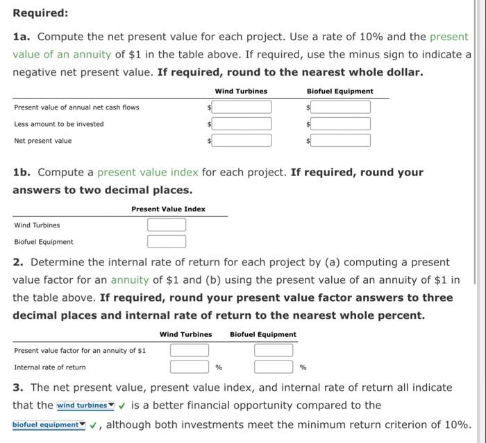 Average Rate of Return Method, Net Present Value | Chegg.com