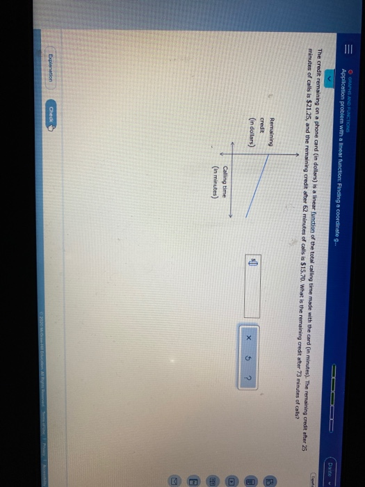 Solved OGRAPHS AND FUNCTIONS Application problem with a | Chegg.com