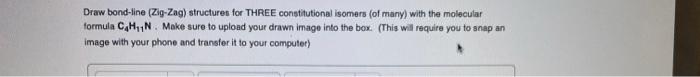 Solved Draw bond-line (Zig-Zag) structures for THREE | Chegg.com