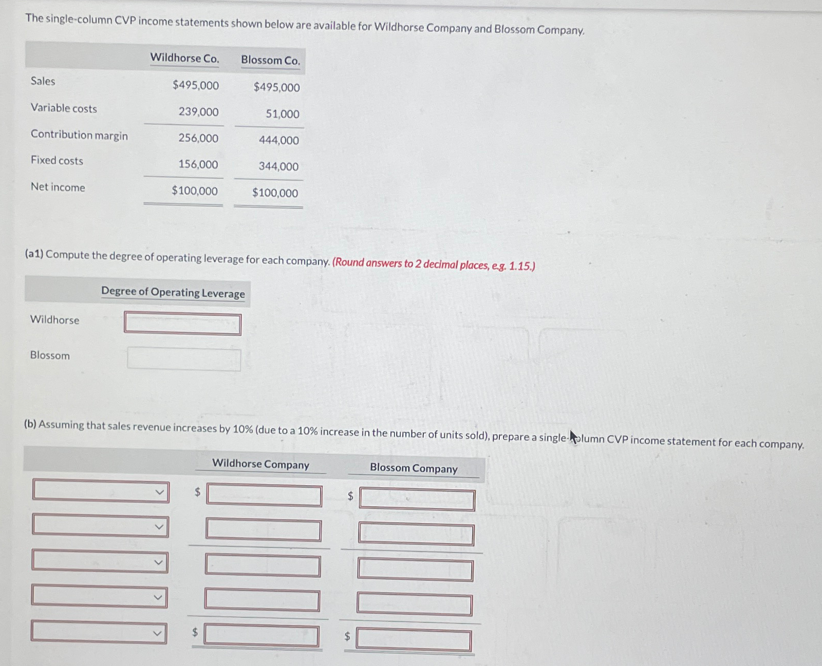 Solved Complete questions a1 ﻿and b please | Chegg.com