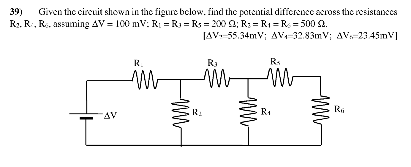Given the circuit shown in the figure below, find the | Chegg.com