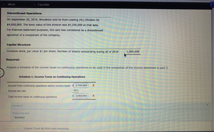 Solved Complex Income Statement The following items were | Chegg.com