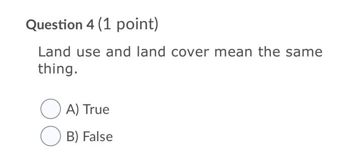 Solved Question 3 (1 point) Which of the following is NOT a | Chegg.com