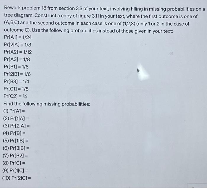 Rework problem 18 from section 3.3 of your text, | Chegg.com