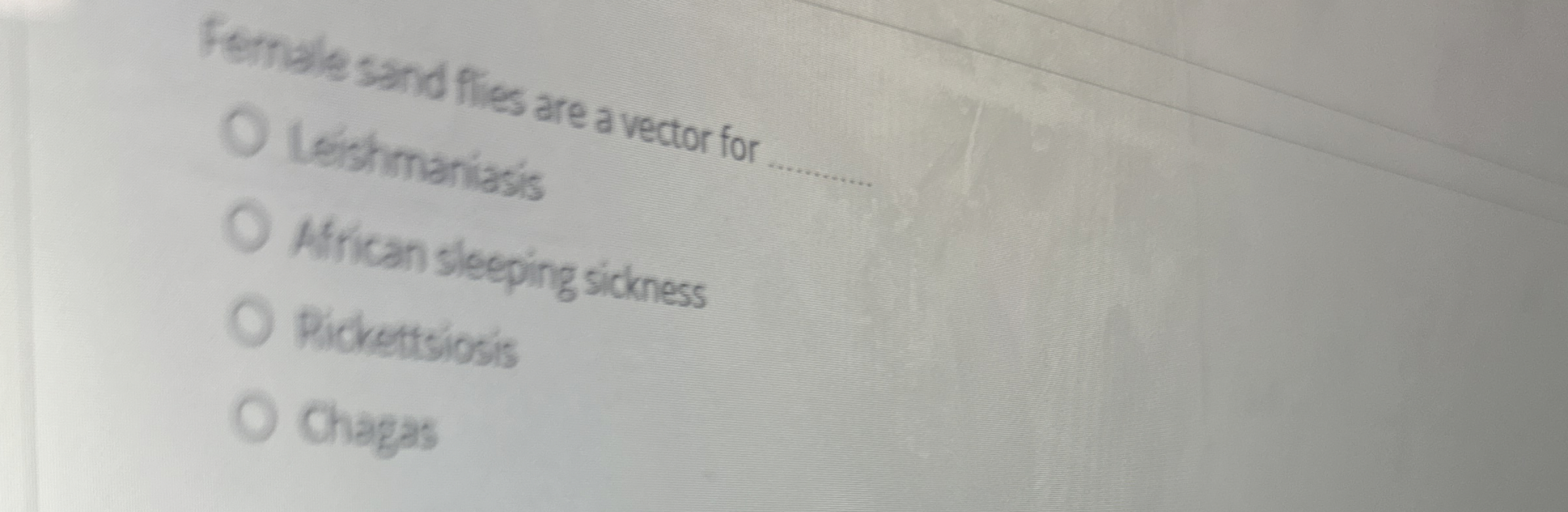 Solved Fernale sand files are a vector for q, | Chegg.com
