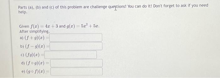 Solved Parts (a), (b) and (c) of this problem are challenge | Chegg.com