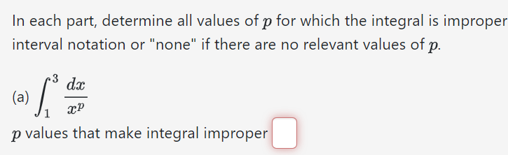 Solved In each part, determine all values of p ﻿for which | Chegg.com