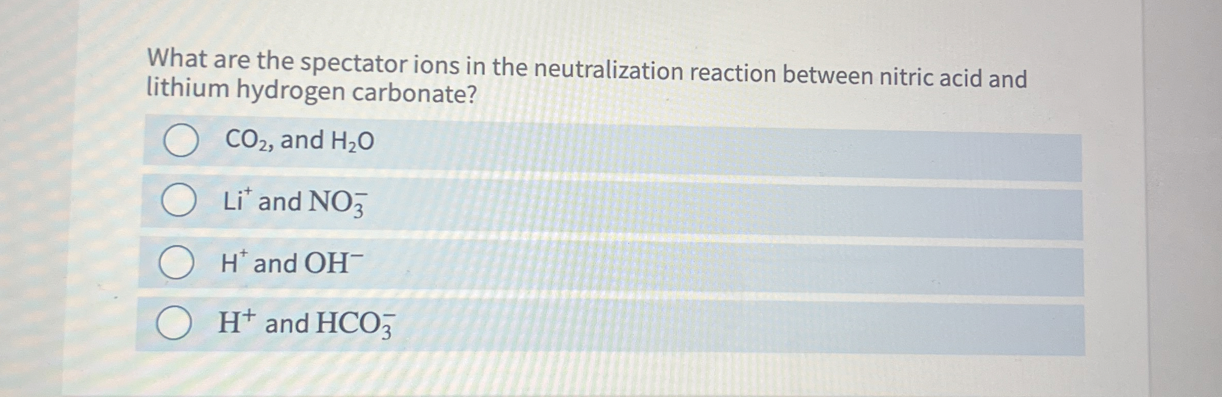 High Quality SOLUTION What are the spectator ions in the neutralization ...