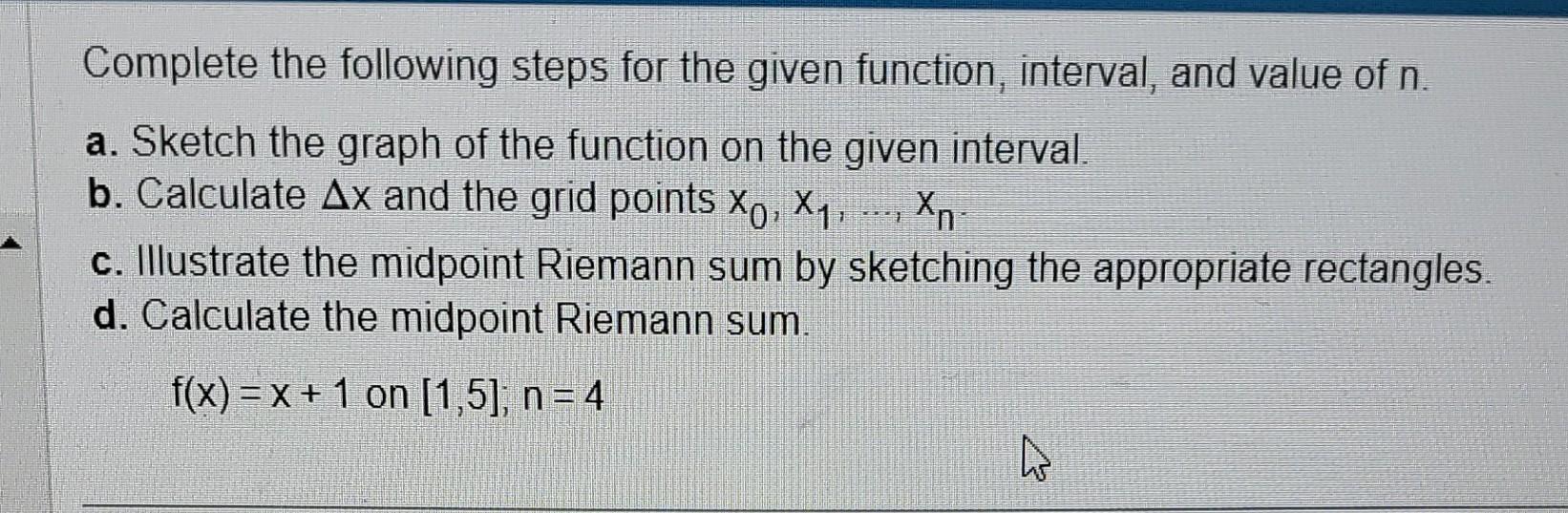 Solved Complete The Following Steps For The Given Function Chegg