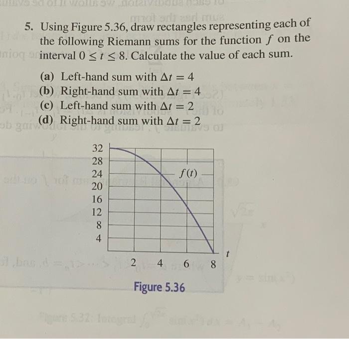 Solved Using Figure 5.36, draw rectangles representing each | Chegg.com