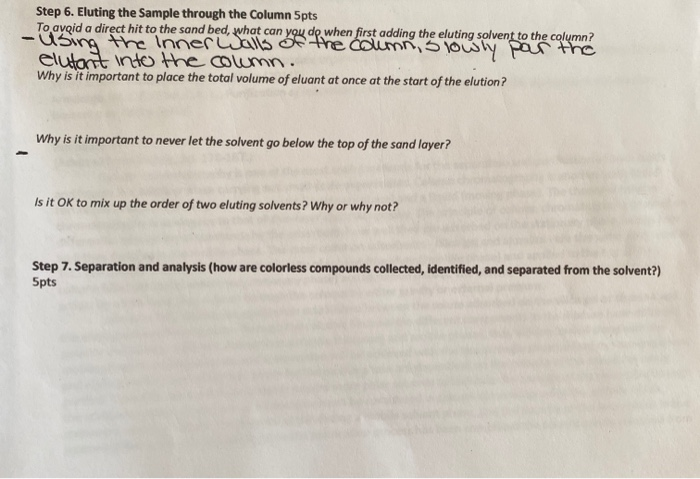 Solved - using the inner walls of the counn, Slowly par the | Chegg.com