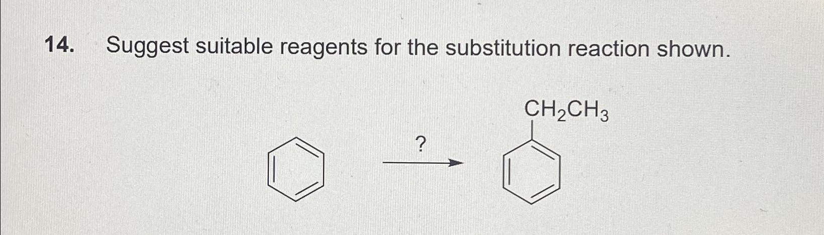 Solved Suggest suitable reagents for the substitution | Chegg.com Solved Suggest suitable reagents for the substitution | Chegg.com