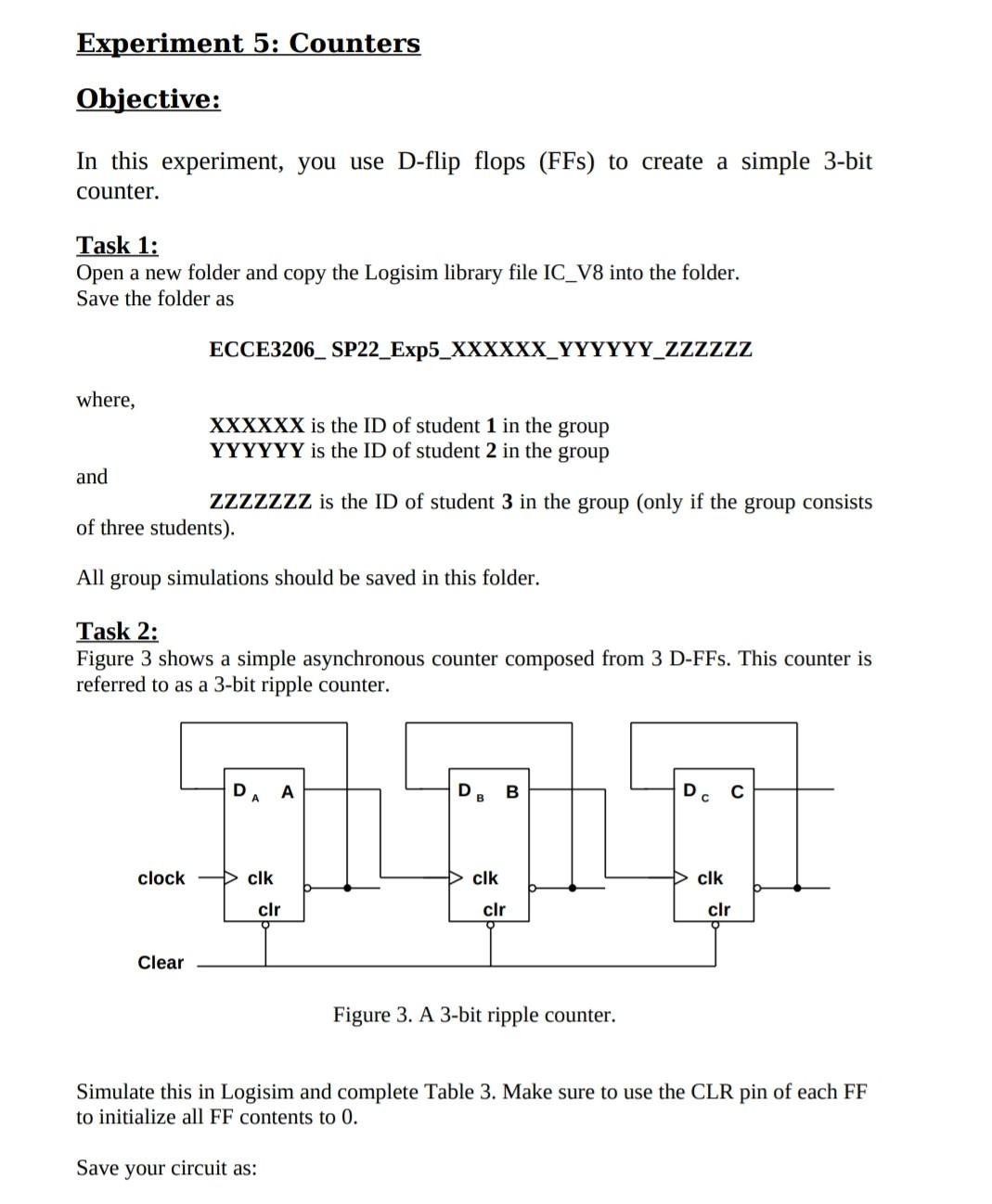Solved Experiment 4: Shift Registers Objective: In this | Chegg.com